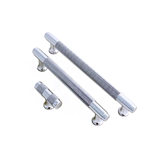 Chrome Knurled Handles – Vintage Hardware Manila