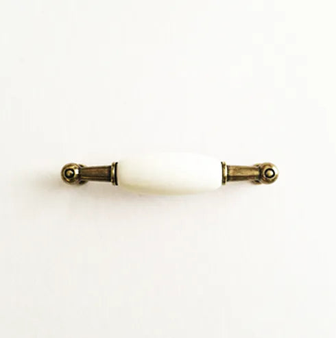 Ivory Brass 96 / Knob – Vintage Hardware Manila