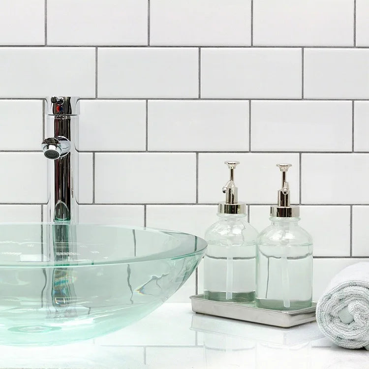 Matte White Flat Subway Tile – Vintage Hardware Manila